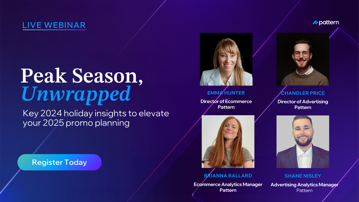 Peak Season, Unwrapped: Insights for 2025 promo planning | Pattern